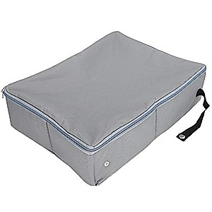 Cat Toilet, Portable Cat Toilet Cat Toilet with Cover Waterproof Cat Litter Box Cat Litter Box, Easy Clean Portable for Outdoor Camping(gray, L)