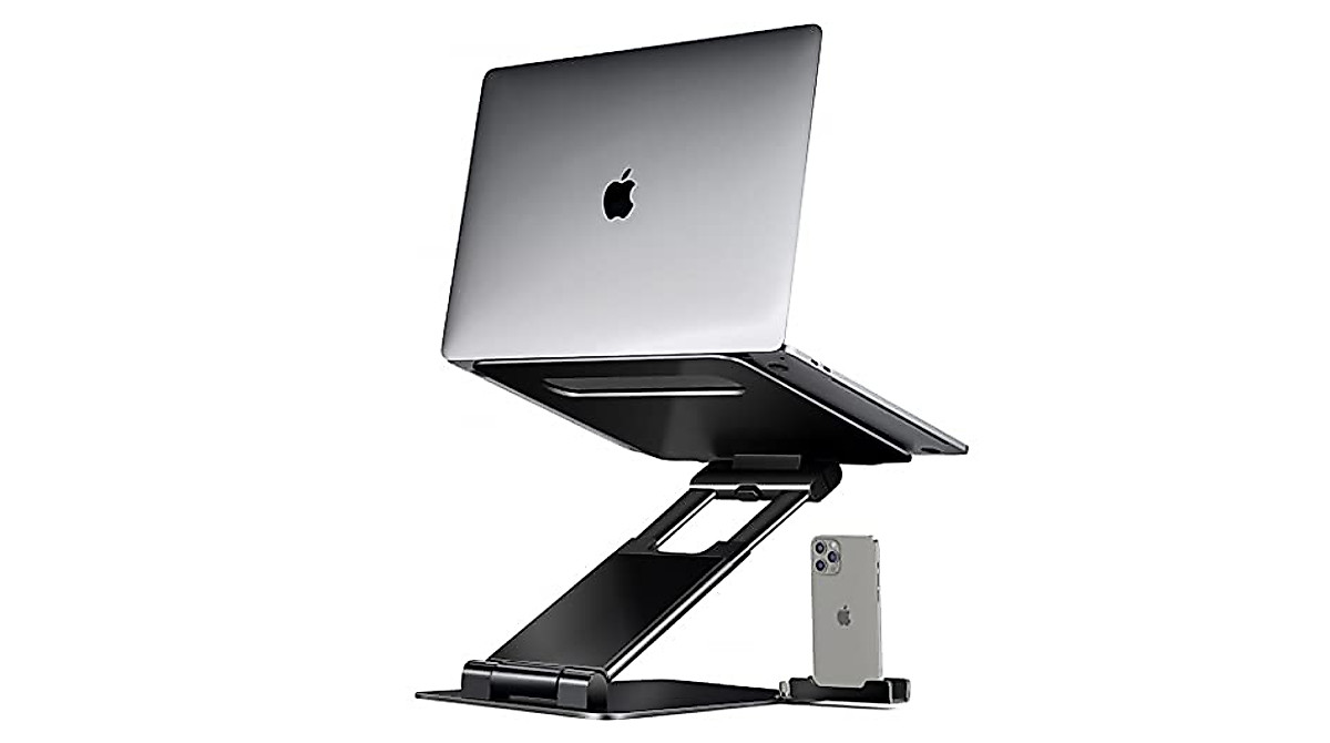Ergonomic Laptop Stand | Adjustable Height for Desk/Standing