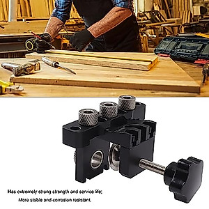 3 in 1 Adjustable Pocket Hole Jig Kit Woodworking Drilling Puncher Locator Pocket Drill Dowel Jig Kit Woodworking Joints Tools