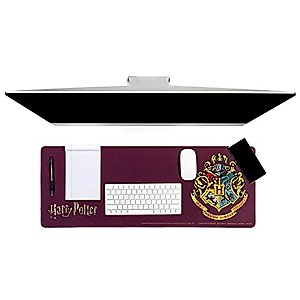 Paladone Harry Potter Hogwarts Crest Large Gaming Mouse Pad for Desk Keyboard Mousepad Non-Slip