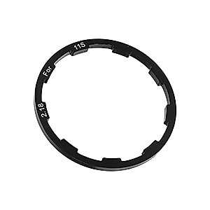 Bike Flywheel Gasket, 2.18mm Aluminum Alloy Lightweight Road Bike Flywheel Gasket for 11 Speed Flywheel