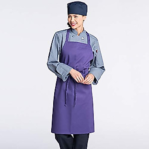 Uncommon Threads mens Restaurant Bib Apron, Kelly, One Size US