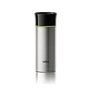 Braun Thermal Travel Coffee Mug, Black
