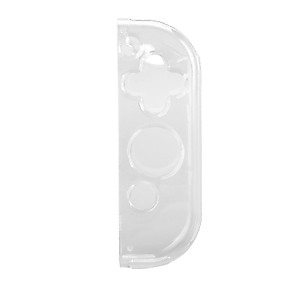 LIKJ Game Console Protective Case, Split Type Transparent TPU Easy Assembly Good Compatibility Game Console Cover for Switch Console