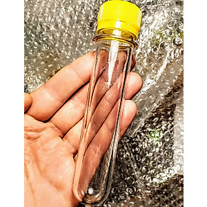 1UA Bottle Extra Large Preform 3x6.75oz and Regular 3x1.5oz (6pcs) Baby Soda Test Tubes Rugged Clear Plastic Geocache Waterproof Storage Science Experiment Container Electronics GPS Housing Unit IoT