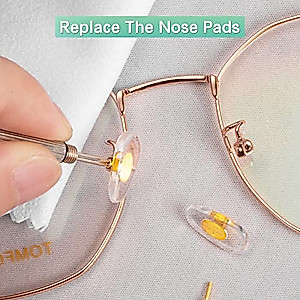 Glasses Repair Golden Screws, Mirror Leg Screws, Nose Holder Screws, Accessories, Maintenance Tools, Repair Screwdriver Sets