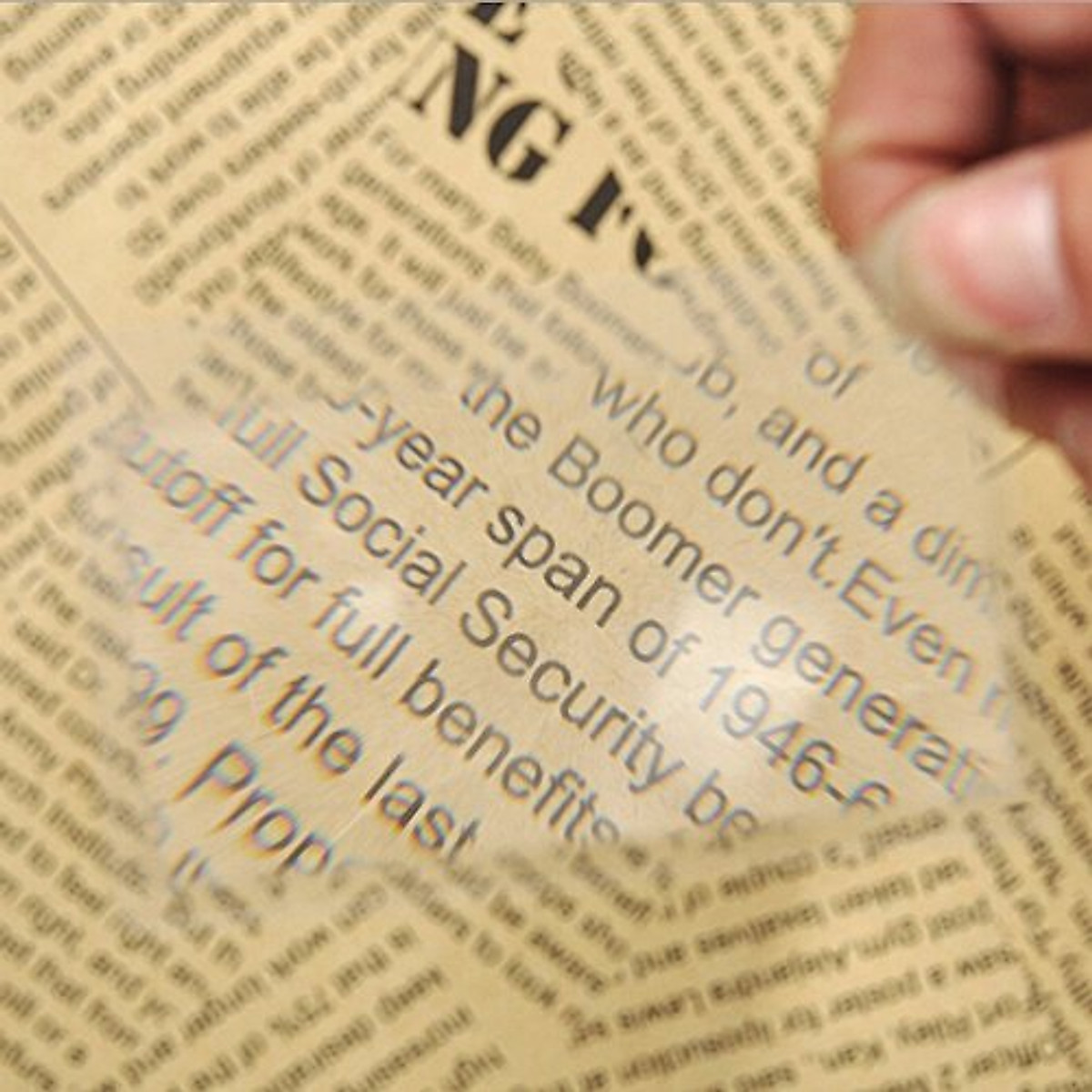 Yueton Pack of 10 Credit Card Sized Magnifying Lenses, Wallet Magnifiers 3X Lenses