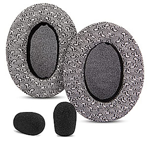 hs35 hs45 YunYiYi Ear Cushions Ear Pad Compatible with Corsair HS35 HS45 Stereo Gaming Headset Replacement earpads
