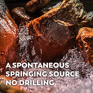 BONNEVAL Natural Sparkling Water. Mineral water from the French Alps. Recycled water bottles 6 pack, 33.8 FL OZ