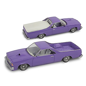 Revell 85-4491 1978 Chevy El Camino 3N1 Model Car Kit 1:24 Scale 116-Piece Skill Level 4 Plastic Model Building Kit , Purple