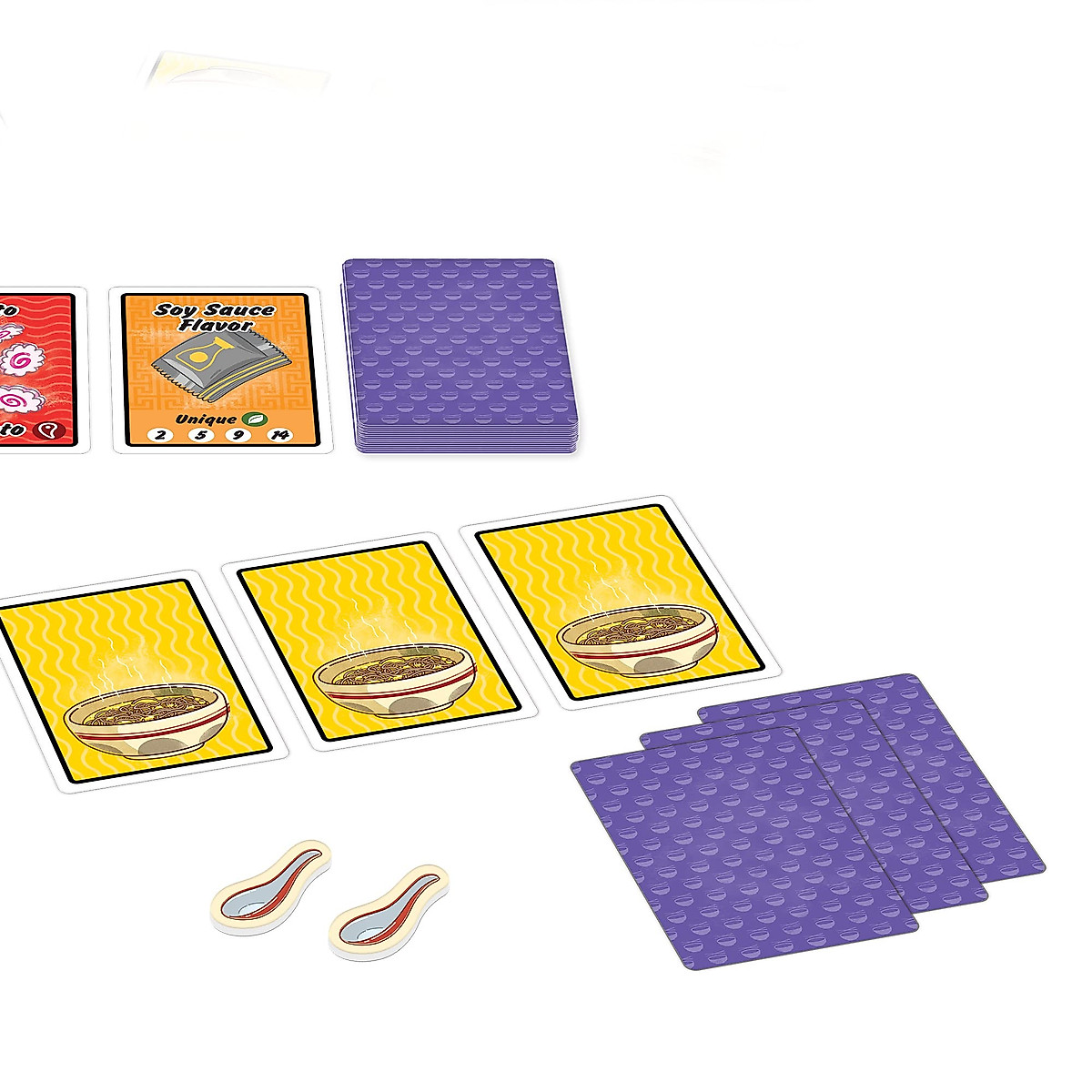 Mixlore Ramen Fury Card Game | Take-Out Themed Strategy Game | Fun Family Game for Adults and Kids | Ages 8+ | 2-5 Players | Average Playtime 30 Minutes | Made