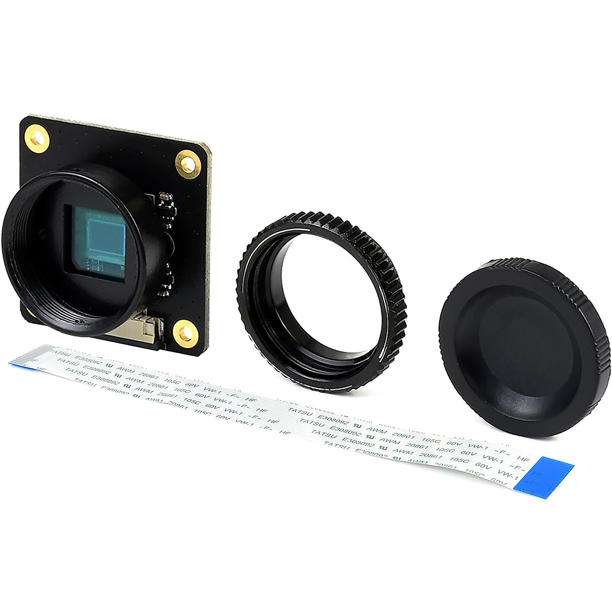 Bicool IMX477 Sensor 12.3MP Camera for Compute Module 3/ CM3 Lite/ CM3+ / CM3+ Lite/Jetson Nano,Supports C/CS Lenses,High Resolution High Sensitivity