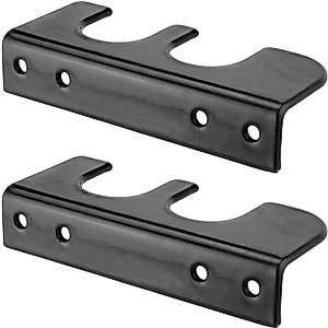 BARSKA AF13032 Two Rifle Safe Shotgun Racks for AX11898 & AX11780, Black
