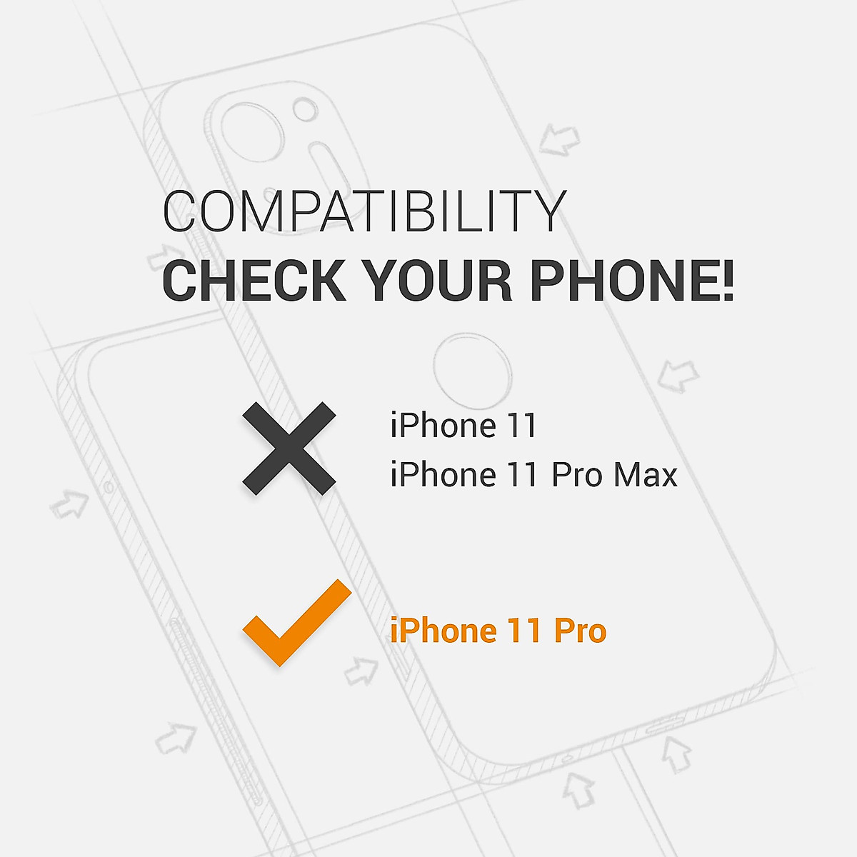 kwmobile Case Compatible with Apple iPhone 11 Pro Case - TPU Silicone Phone Cover with Soft Finish - Neon Pink