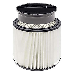 Wocase 90304 Cartridge Filter Replacement, Compatible with Shop-Vac Shop Vac 90304, 90350, 90333, 903-04-00, 9030400, 90595, 5 Gallon Up Wet/Dry Vacuum Cleaners