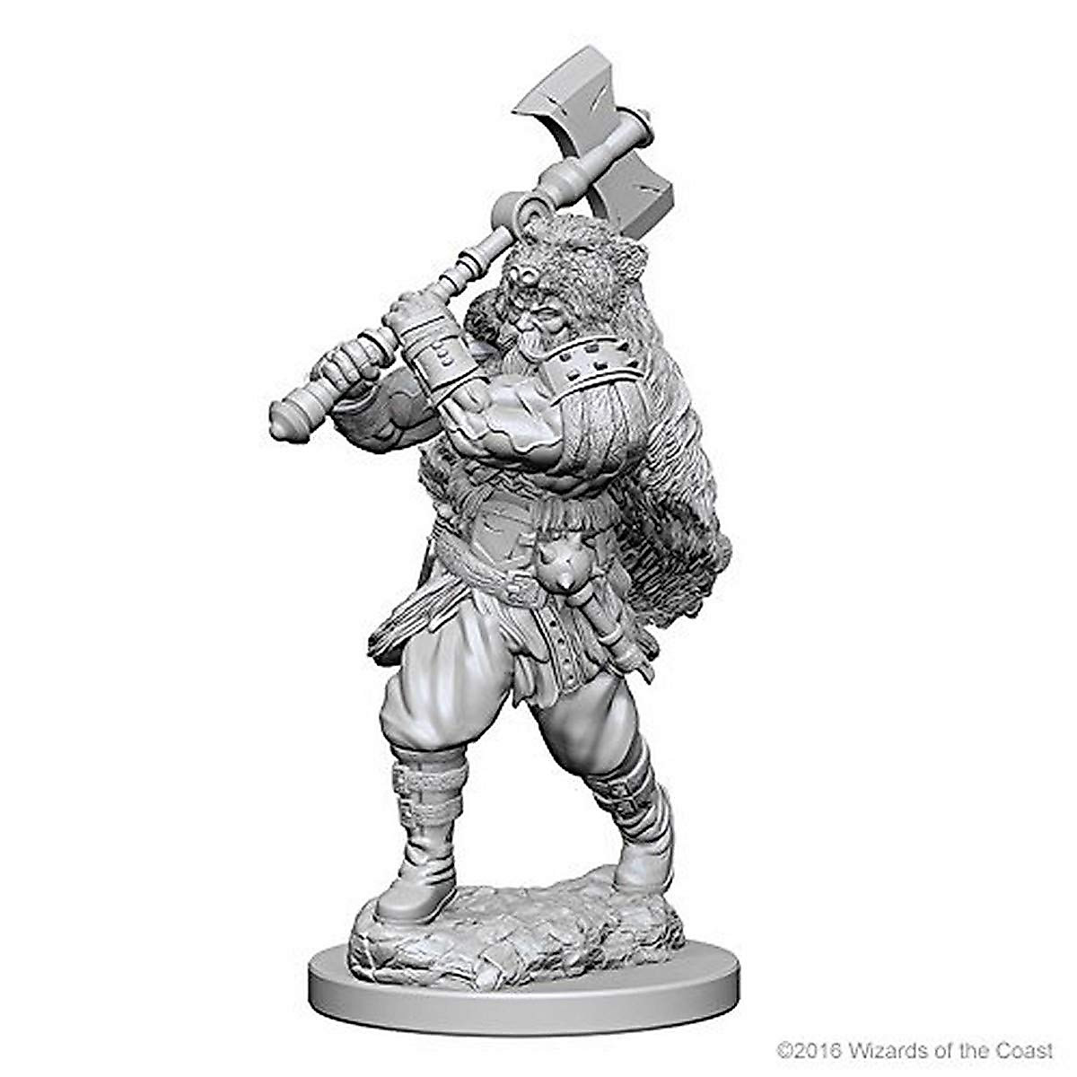 D&D Nolzur’s Marvelous Miniatures: Human Male Barbarian