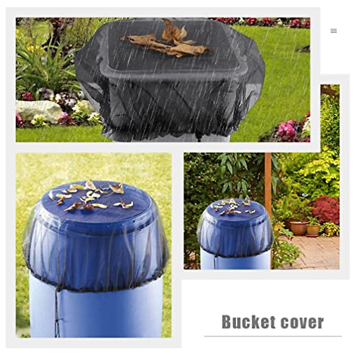 HANABASS Rain Barrel The Material is Well- Polyester, wear- Resistant and, The Fabric is Thick and Downspout Diverter