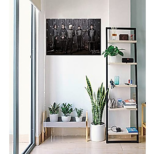 POSTER STOP ONLINE My Chemical Romance - Music Poster (The Guys - The Black Parade) (Size 36 x 24) (Unframed, Unframed)