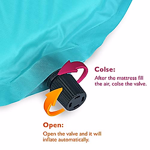 Hoybell Playard Mattress, Compatible with Regalo My Play Play Yard, Self Inflatable Comfortable with Carry Case - Blue