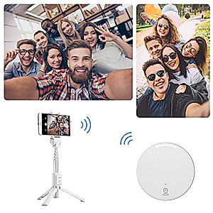 Key Finder Locator, Tracker for Keys and Wallets 2 Pack Two-Way Anti-Lost Alarm Phone Finder with Key Chain and Silicone Protective Case, Fit for Android/iOS (White)