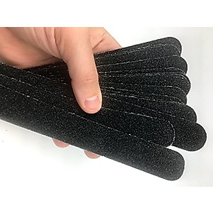 Red Cat Anti Slip Grip Tape For Stairs. Black Non Slip Floor or Stair Treads. 20 Pre-Cut Strips 1" x 15.5" Anti Slip Safety Tape. Waterproof Indoor/Outdoor Commercial Adhesive Stair Treads Avoid Falls