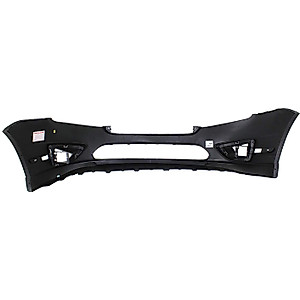 Evan Fischer Front Bumper Cover Compatible with 2010-2012 Ford Fusion Primed - FO1000650