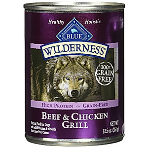 Blue Buffalo Blue Wilderness Adult Recipe - Beef & Chicken, 12.5 Oz