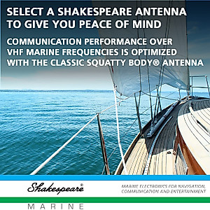 Shakespeare 5215 3' Stainless Steel Whip Antenna