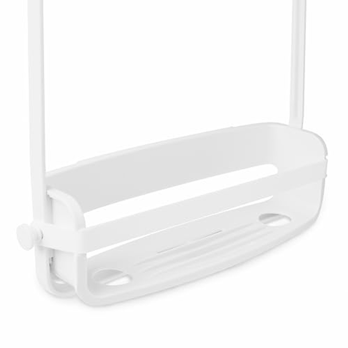 Umbra Flex Hanging Shower Caddy, Bathtub Shelf and Bathroom Organizer, White