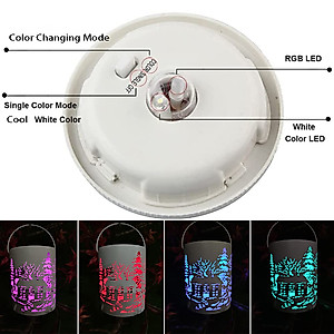 Solar Lights, Aokudoni Outdoor Garden Hanging Lanterns for Patio Yard Garden Home, Waterproof Solar Lanterns for Table, Outdoor, Party Decorative