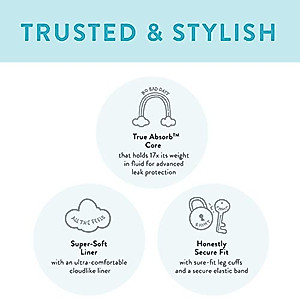 The Honest Company Diapers - Newborn, Size 0 - Pandas Print | TrueAbsorb Technology | Plant-Derived Materials | Hypoallergenic | (pack of 4)