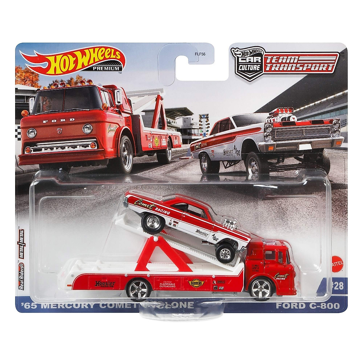 Hot Wheels Team Transport Models and Component Car