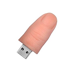 AreTop Fun Flash Drive 32GB, USB2.0 Creative Novelty Miniature Thumb Shape Flash Drive Cool 32GB Thumb Drive Memory Stick Pendrive for Kids Gift