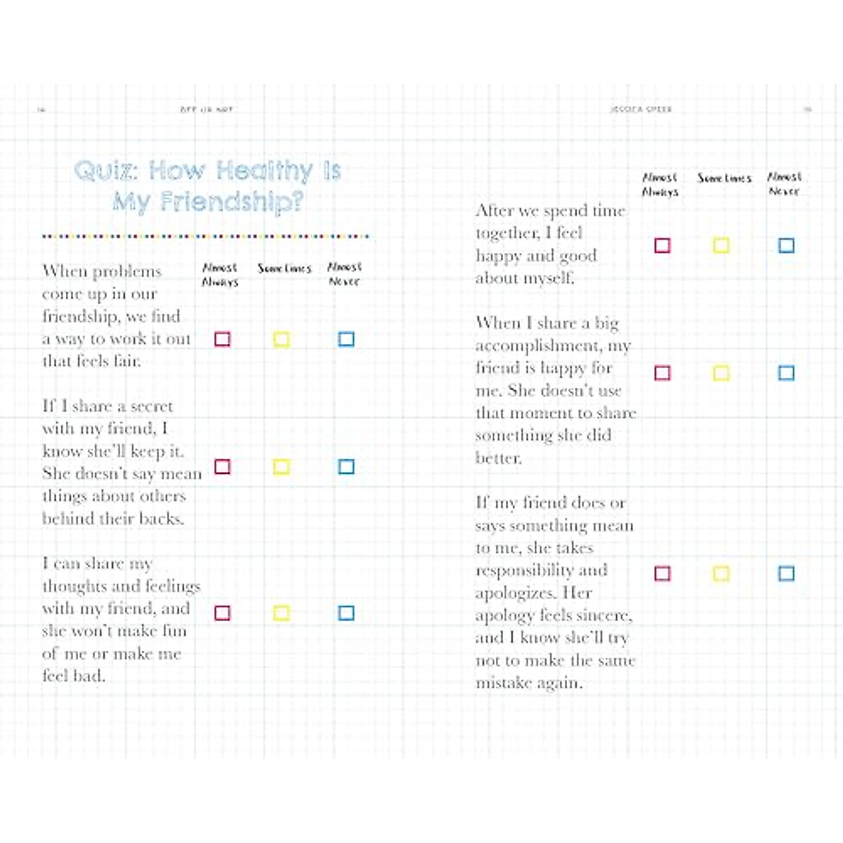 BFF or NRF (Not Really Friends): A Girl's Guide to Happy Friendships