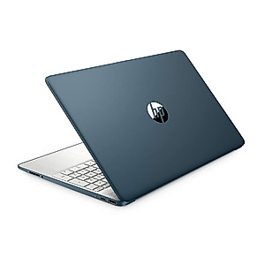 HP 2022 15.6" FHD Laptop Computer, AMD Ryzen 5-5500U Processor(Beats Intel i7-1065G7), 8GB RAM, 256GB PCIe SSD, AMD Radeon Graphics, HD Webcam, Bluetooth, Wi-fi, Win 11, Blue, 32GB USB Card