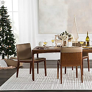 Jaipur Living Soft 8x8 Square Area Rug, Abstract, White/Ivory