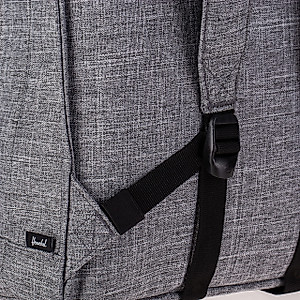 Herschel Supply Co. City Mid-Volume Raven Crosshatch One Size