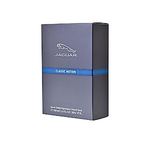 Jaguar Classic Motion Eau de Toilette Spray for Men, 3.4 Ounce