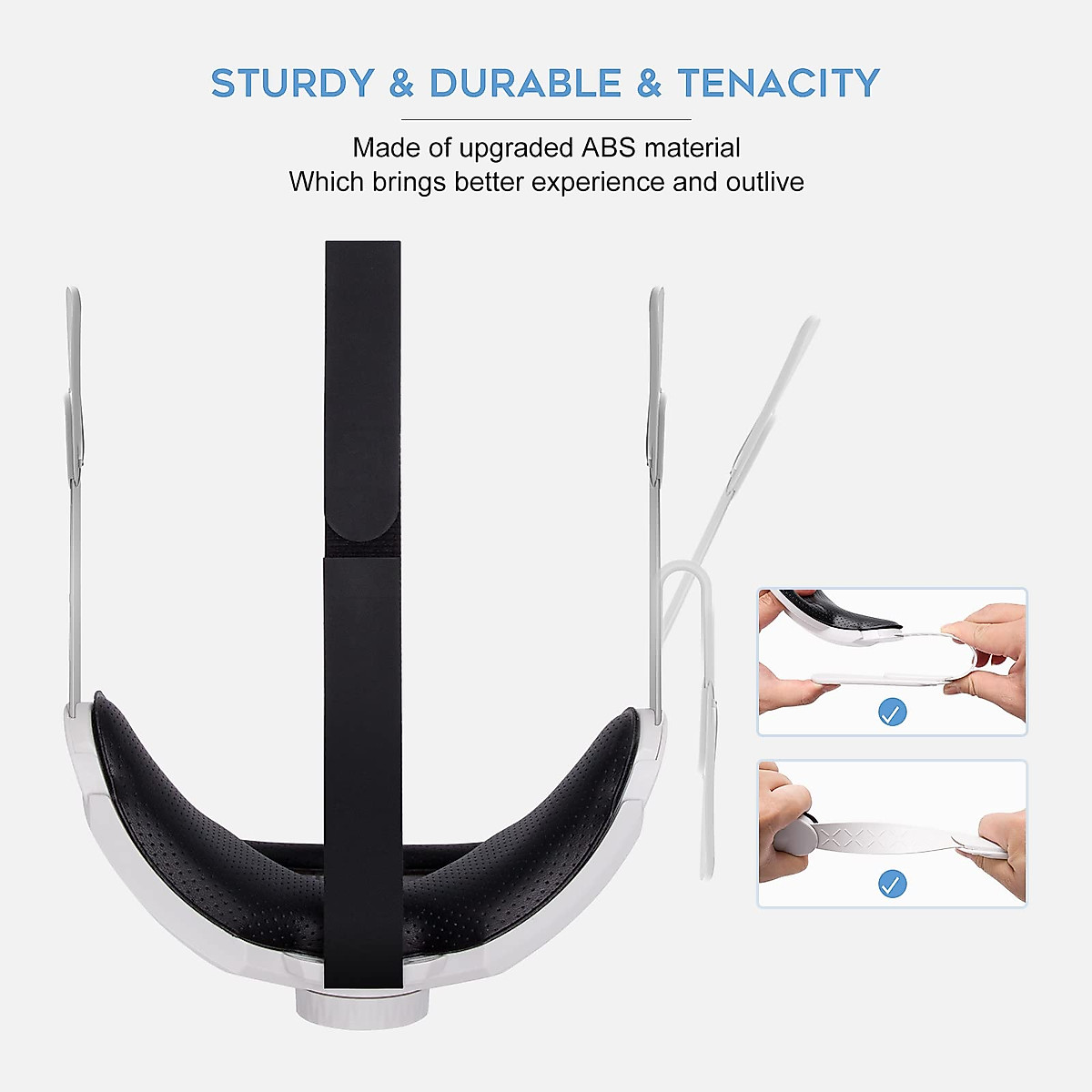 DESTEK All in One Accessories Bundle Compatible with Meta/Oculus Quest 2, Carrying Case Set Includes Head Strap, Controller Grips Cover, Silicone Face Cover, Lens Cover, VR Accessories Travel Kit