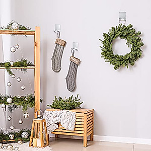 VIS'V 2 Pcs Suction Cup Hooks and 2 Pcs Adhesive Razor Hooks