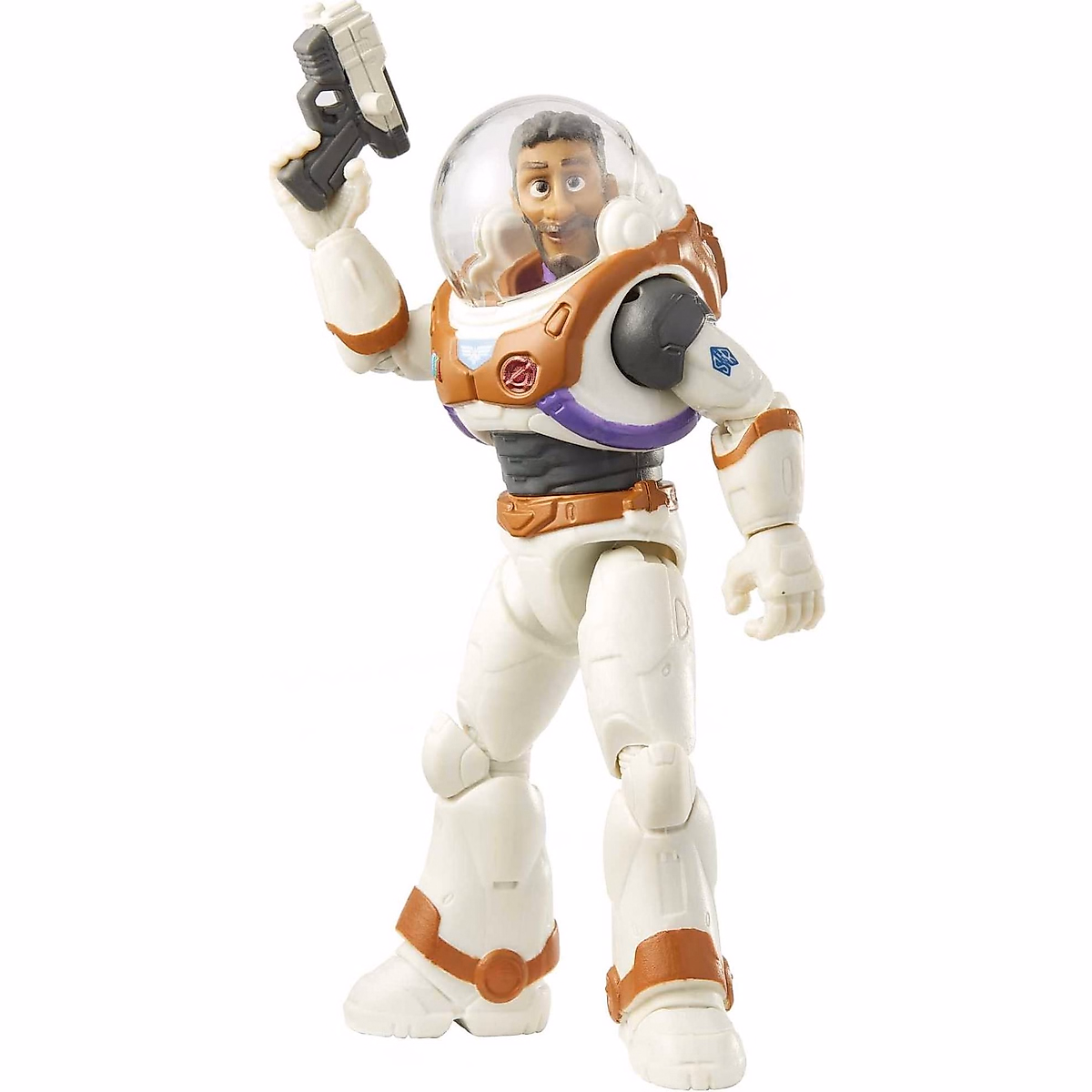 Mattel Disney and Pixar Lightyear Space Ranger Alpha Mo Morrison Action Figure, 14 Points of Articulation & Accessories, 5-in Scale