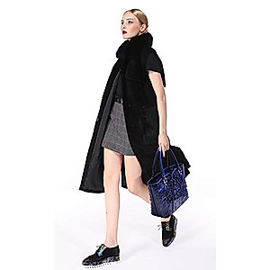 PIJUSHI Designer Handbags For Women Floral Purses Top Handle Handbags Satchel Bags (22328 Blue