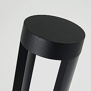 ZZYJYALG Modern Minimalist Lawn Waterproof Column Light Outdoor Aluminum Rust- Proof LED Garden Light Garden Villa Landscape Pillar Light Home Garden Post Lantern