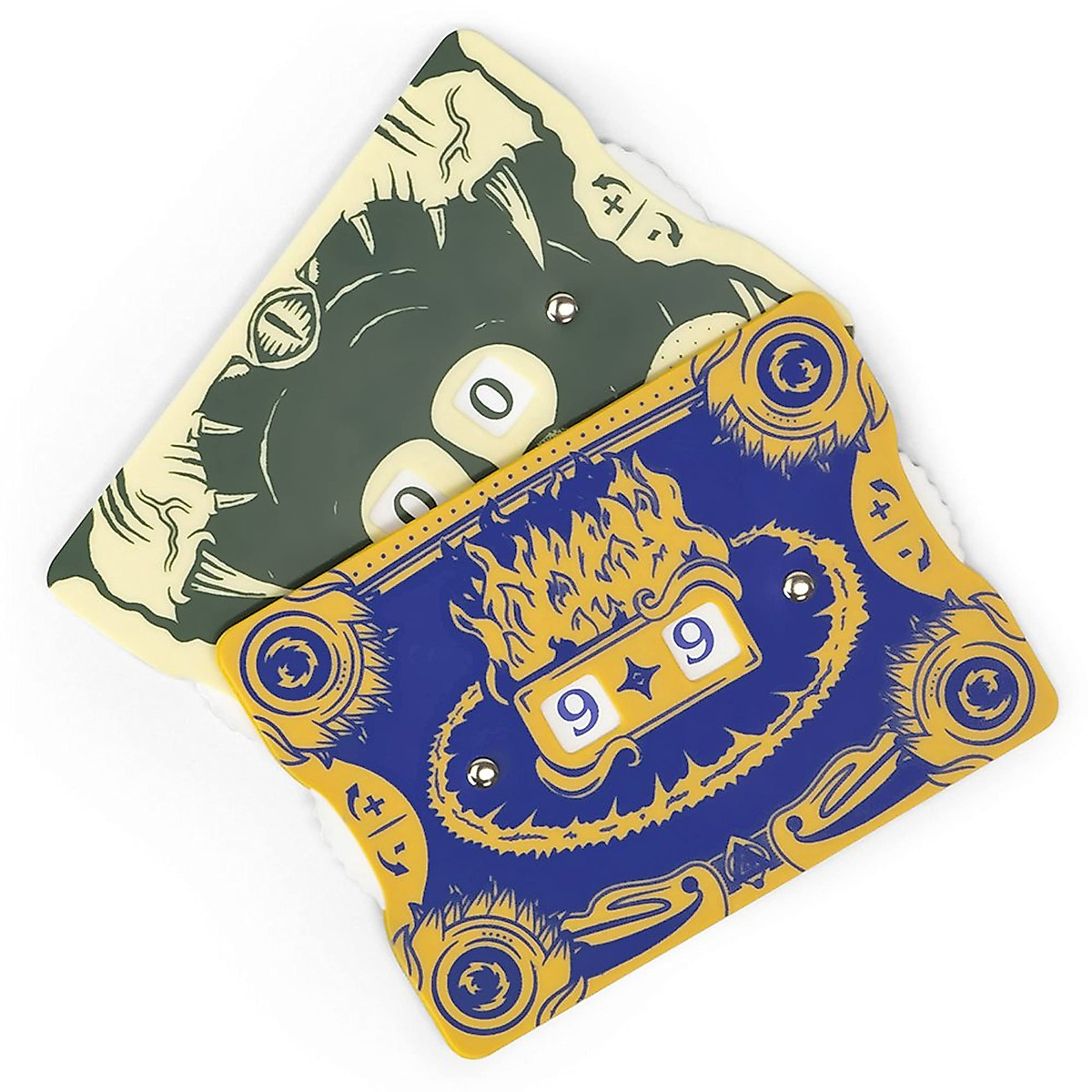 Stratagem 2-Pack Pocket Life Counters for Trading Card Games, Fits in a Deck Box