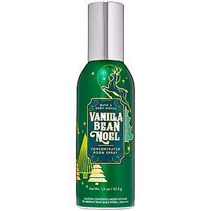 Bath Body Works Concentrated Room Perfume Spray Vanilla Bean Noel