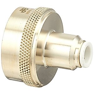 John Guest NC2098LF Female Garden Hose Connector, 1/4" OD x 3/4 (Pack of 10)