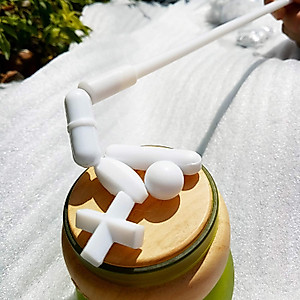 Magnetic Stirrer Stir Bars Mixer Stiring Rod : 6 Shapes + Magnetic Retriever