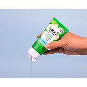 Yes To Cucumber Cooling Jelly Mask, Hydrating Bouncy Lightweight Gel Mask That Leaves Skin Feeling Cool, Soothed & Refreshed, With Cucumber Extract & Antioxidants Natural Vegan & Cruelty Free, 3 Fl Oz