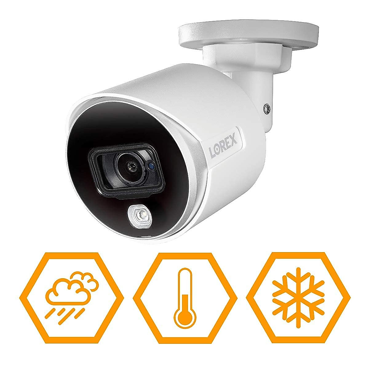 Lorex Fusion 4K Security Camera System w 2TB DVR - 8-Channel Wired Home Security System w 8 Analog Metal Cameras - Smart Motion Detection, Face Recognition, IR Night Vision, Weatherproof Surveillance