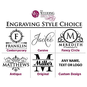 The Wedding Party Store Personalized 12 oz Insulated Stemless Wine Tumbler - Custom Engraved and Monogrammed (Coral)